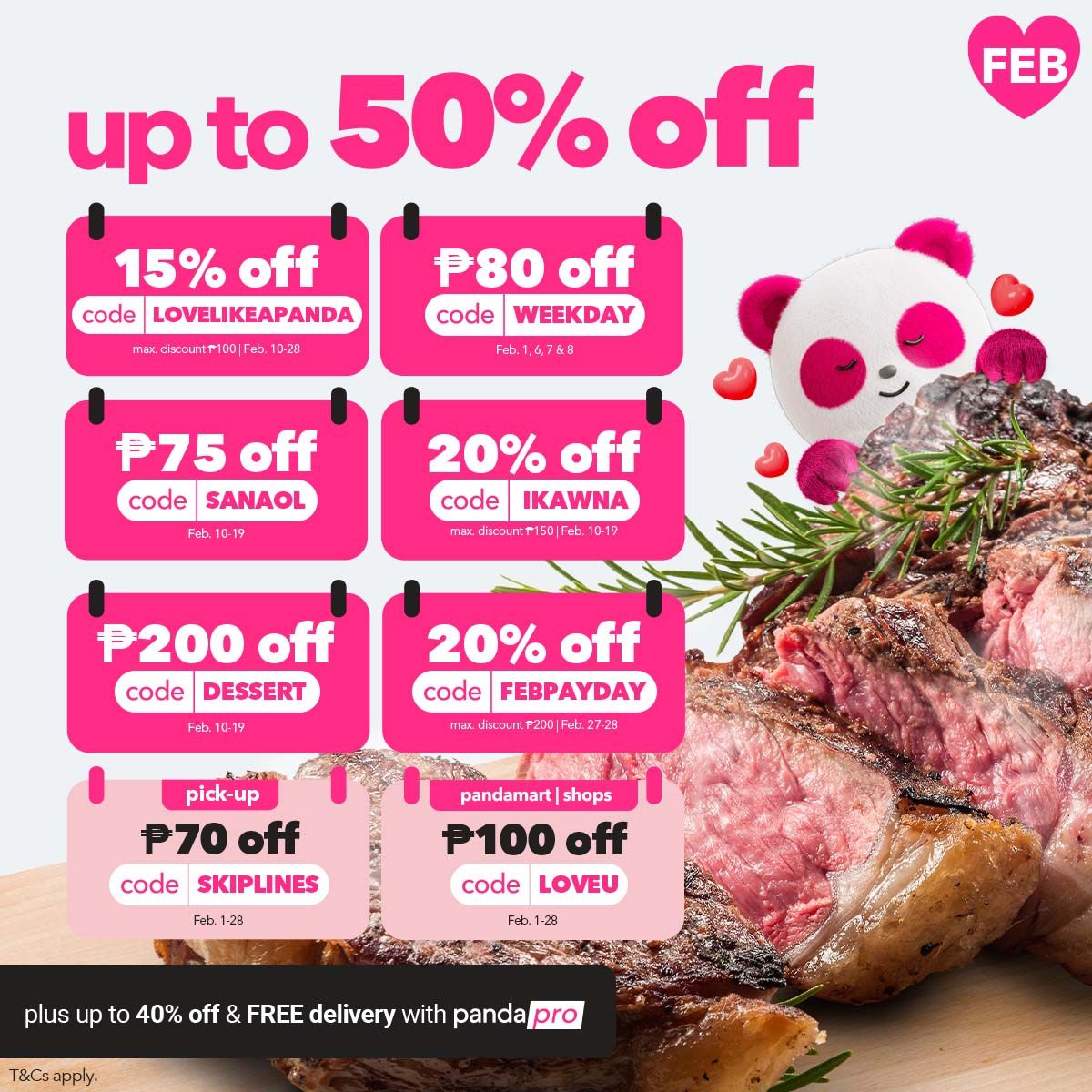 foodpanda Philippines Discounts & Promos in February 2023 - Promo Codes MY